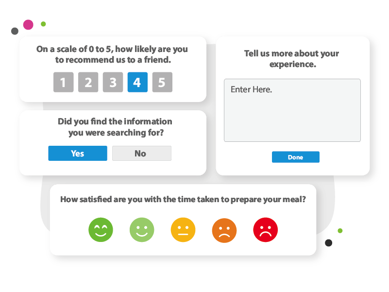 Survey Features Designed to Help You Connect with Your Customers